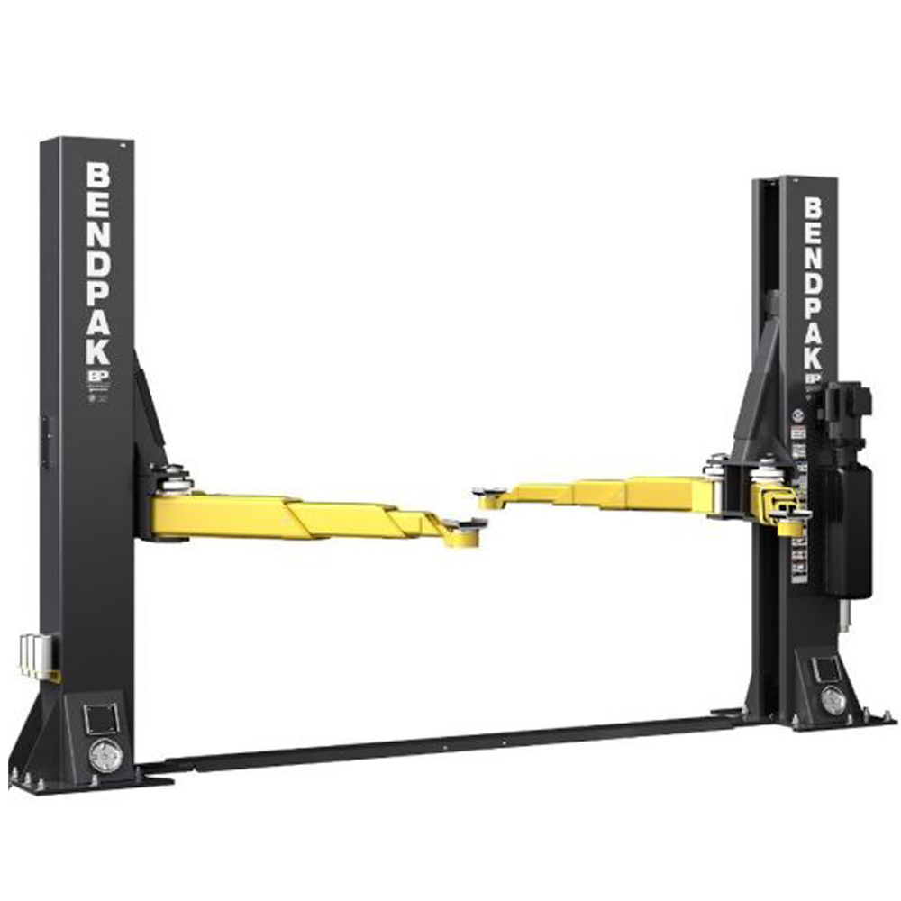 12AP-SRT Short-Rise Two Post Car Lift - 12,000-Lb Capacity - Floorplate ...