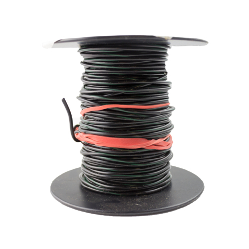 Trace Wire 22 Gauge Black/Green 100 Ft | Wurth USA