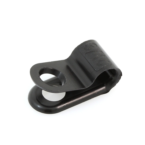 3/16 Nylon Cable Clamp, 3/8 Wide, Black | Wurth USA