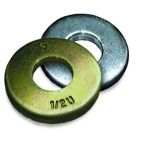 Grade 8 Flat Washer USS Yellow Zinc 5/8 | Wurth USA