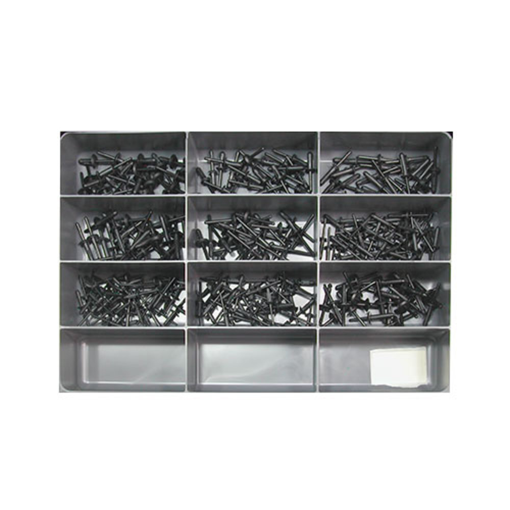 Plastic Rivet Assortment 380 Pcs | Wurth USA