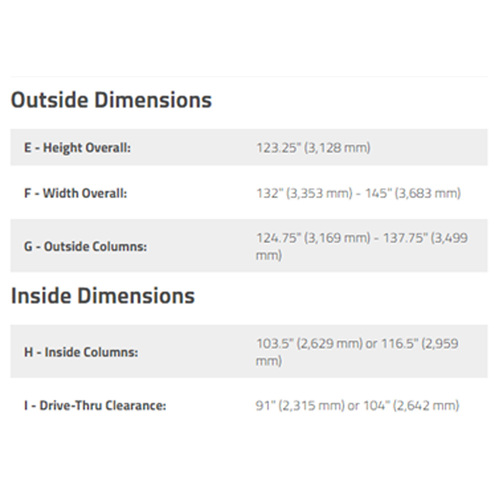 XPR-9TF - 9000lbs. Capacity 2 Post Lift with Floor Plate | Shop ...