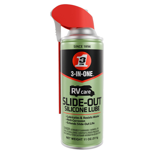3-IN-ONE RV care Slide-Out Silicone Lube 11 oz | Wurth USA