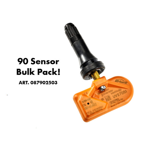 90 Pack Rubber Snap-In TPMS Sensors - "Open System" | Wurth USA