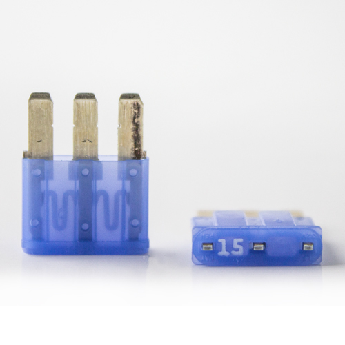 Micro3 Blade Fuse 32V 15A Blue | Micro 3 Blade | Fuses | Electrical ...