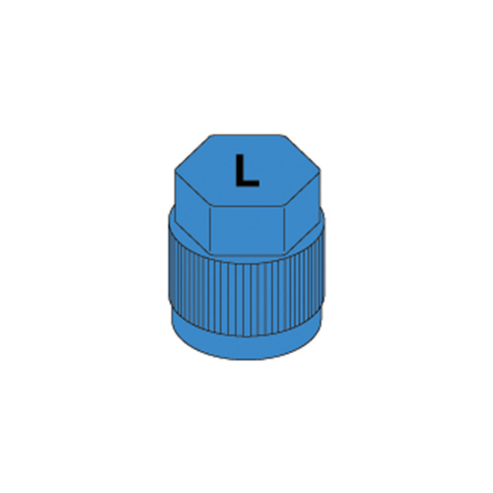 R134A Valve Cap Blue M9X1 Low Side Quick | Valve Cap | Valves/Cores ...