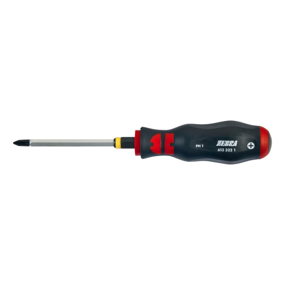 ZEBRA Phillips Head Screwdriver - Hexagon Blade - Impact Cap - Wrench ...