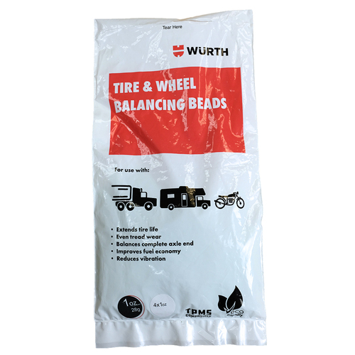 1 Ounce Tire and Wheel Balancing Beads (Quantity 4 = 1 Bag of Four ...