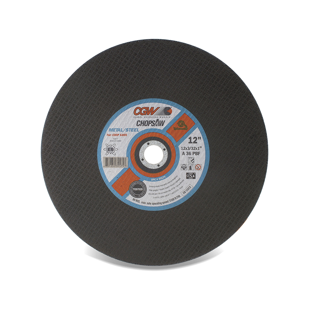 Stationary Saw Wheel - Fast Cut - 10 Inch - Type 1 - A24-R-BF-Aluminum ...