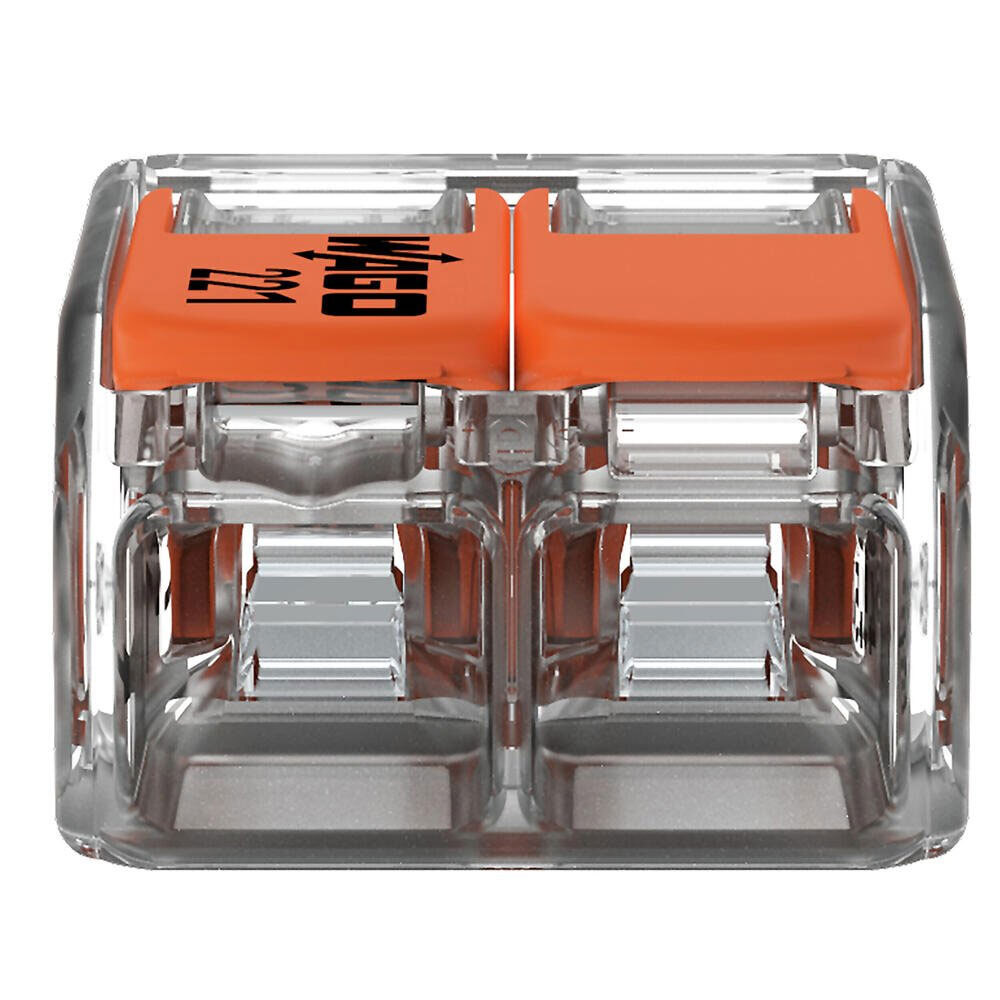 WAGO 3 Connector Lever Nut 221 Series | Specialty Connectors ...