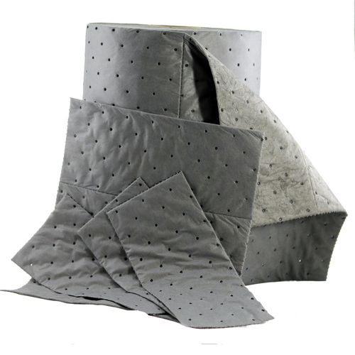 Universal Absorbent Pads - Medium Weight - Perforated - Gray - 15 Inch ...