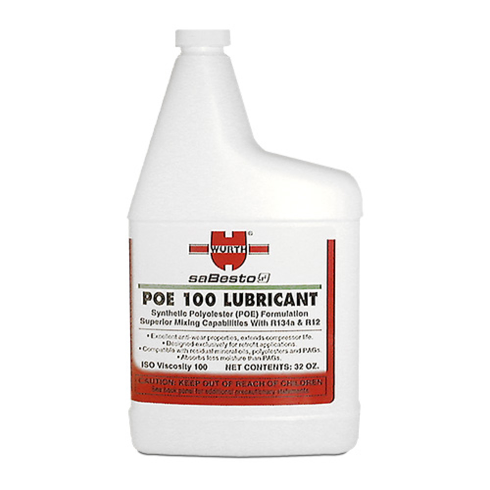 POE A/C Lubricant R12 & R134A 32 Oz | Wurth USA