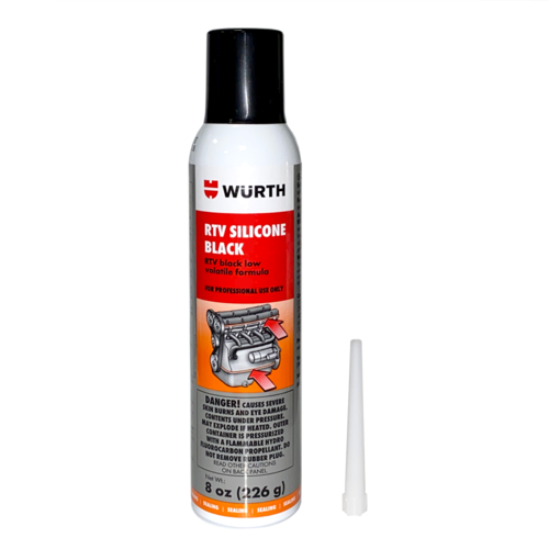 RTV Silicone Black 8 Oz | Wurth USA