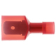 Red Male Spade Connector Fully-Insulated 1/4 | Wurth USA
