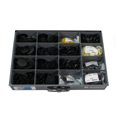 Retainer Clip Assortment 990 Pcs | Wurth USA