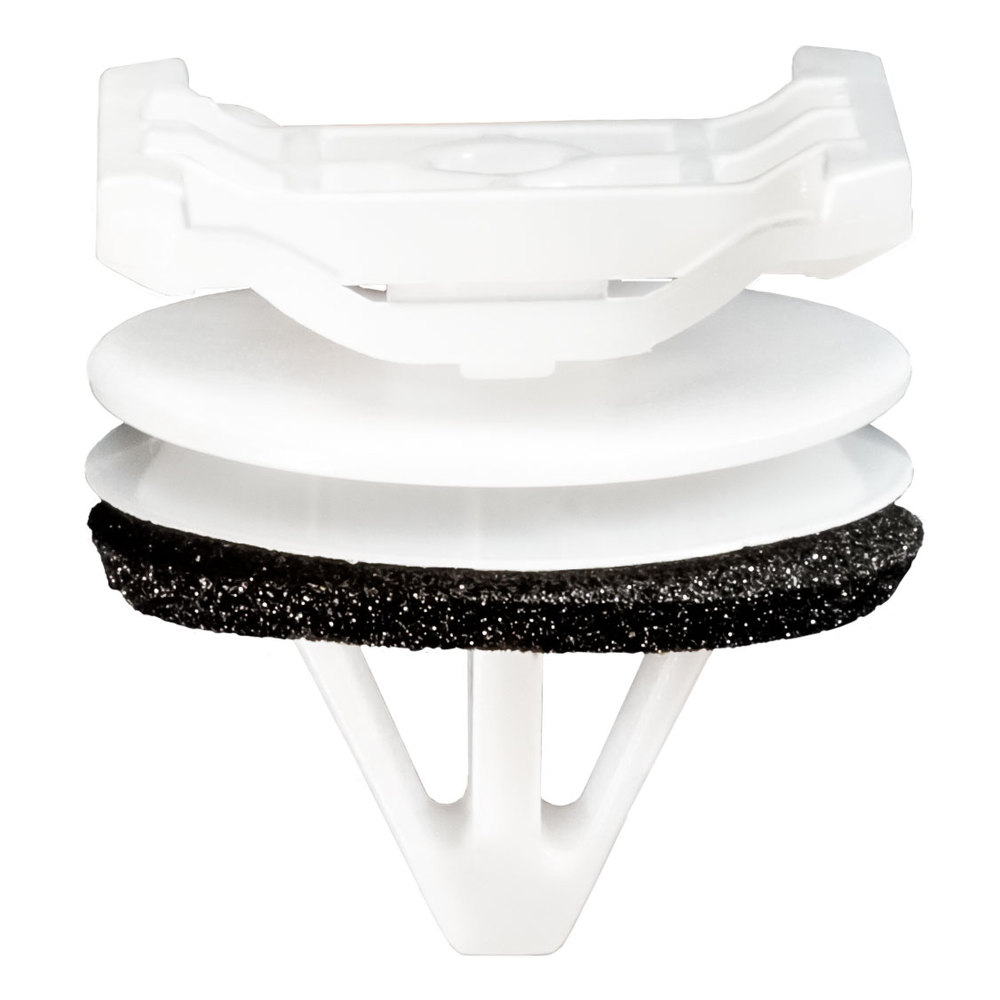 Fender Wheel Apron Moulding Clip With Sealer White Nylon Mazda ...