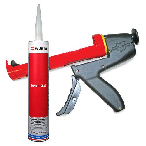 Adhesiveflex Grey with Deluxe Caulk Gun Package | Wurth USA