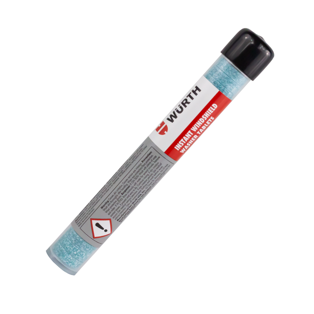 Dissolving Windshield Washer Fluid Tablet 25-Pack | Wurth USA