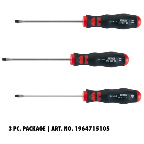 Slotted Screwdriver Sizes