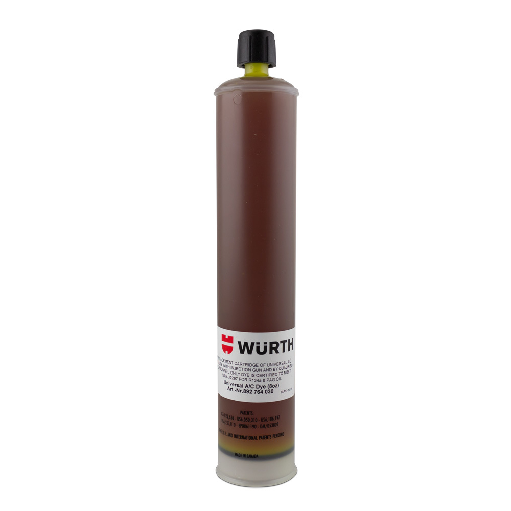 Universal A/C Dye 8 Oz Cartridge | Wurth USA