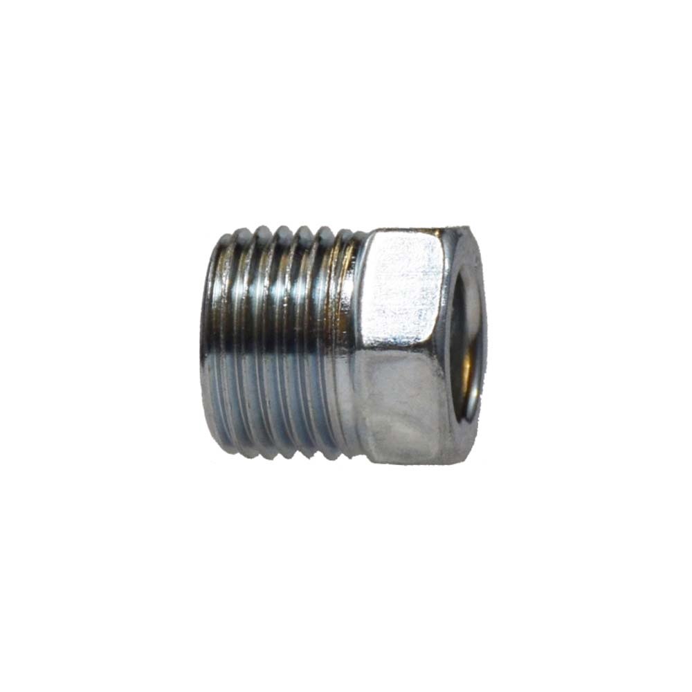 5/8 STEEL INVERTED FLARE NUT | Connector Tube to Male Pipe ...