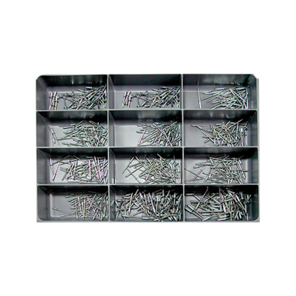 Steel Rivet Assortment 600 Pcs | Wurth USA