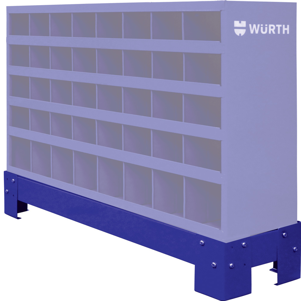 Base For 0966999997 40 Compartment Bin OEM Blue | Wurth USA