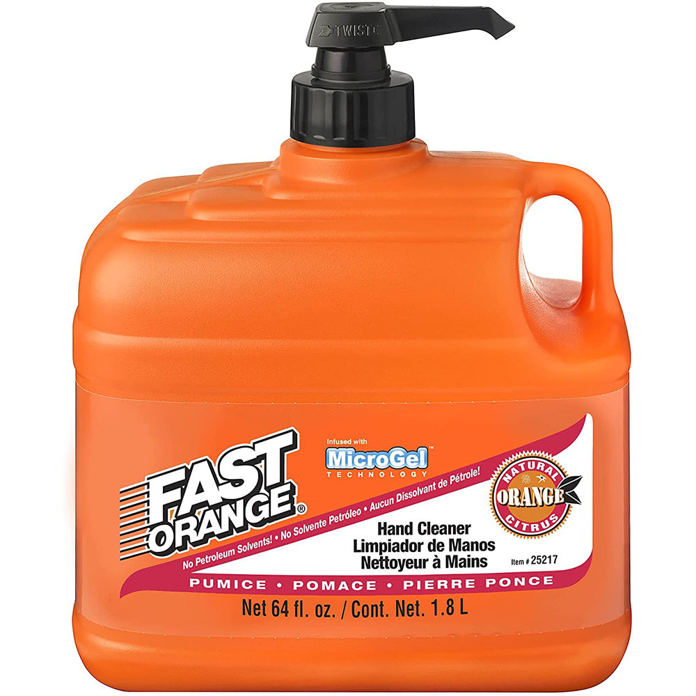 Permatex Fast Orange Fine Pumice Lotion Hand Cleaner, 1/2 gallon ...