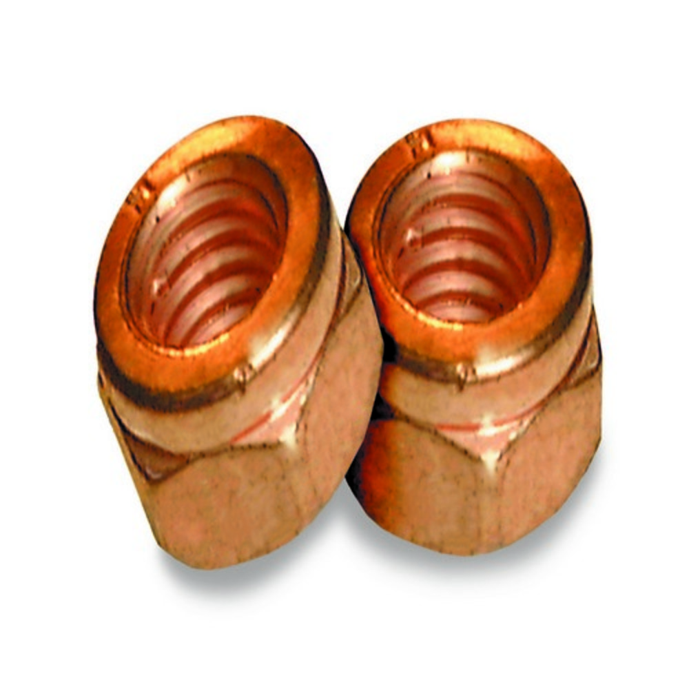 Copper Hex Nut Slotted M6-1.00xM9 | Wurth USA
