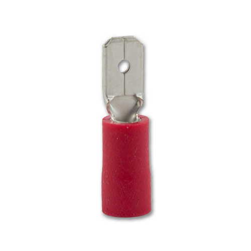 Male Spade Connector Red 4.8MM | Wurth USA