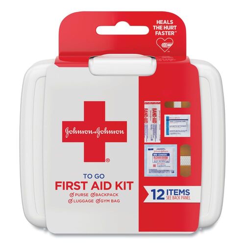 Mini First Aid To Go Kit, 12 Pieces, Plastic Case | Wurth USA