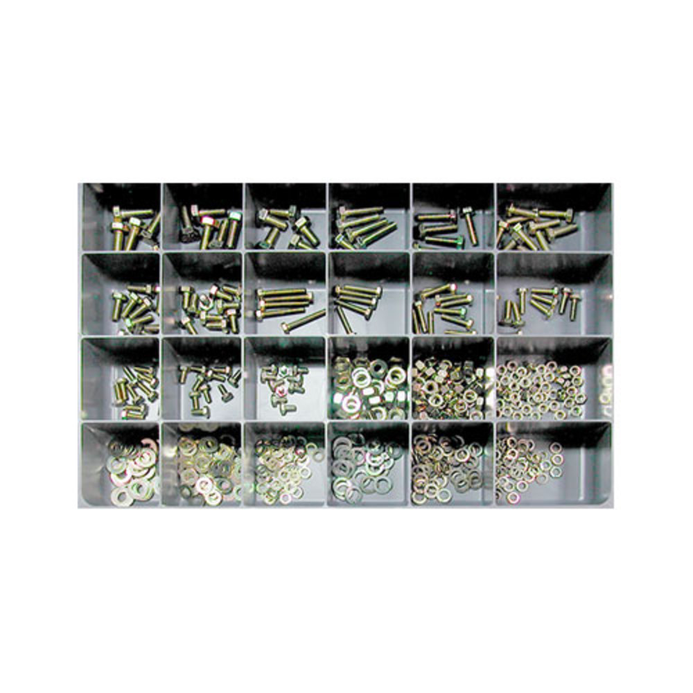 Bolt Nut and Washer Assortment 565 Pcs | Wurth USA