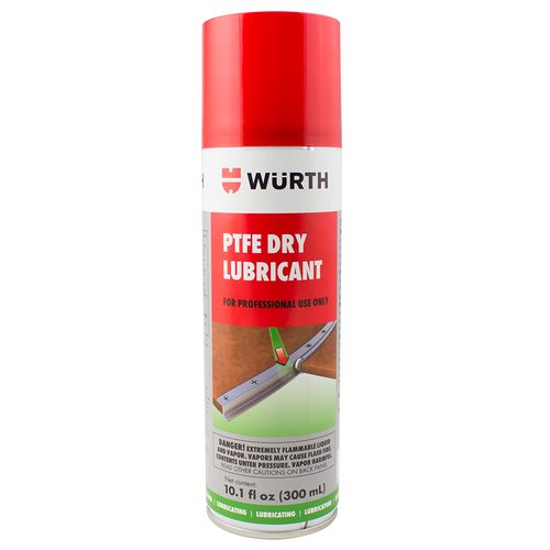 PTFE Dry Lubricant 10.1 fl oz (300mL) aerosol | Wurth USA