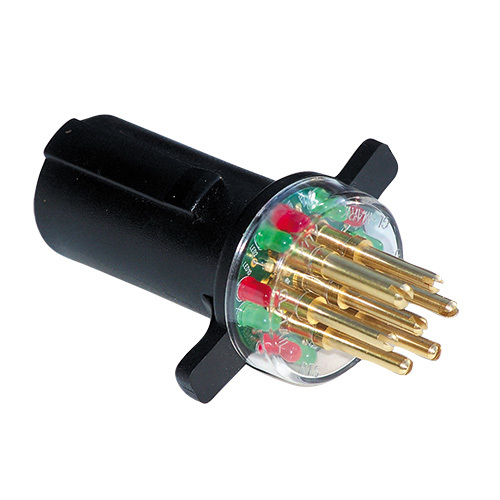7-Way Round Pin Trailer Circuit Tester | Wurth USA