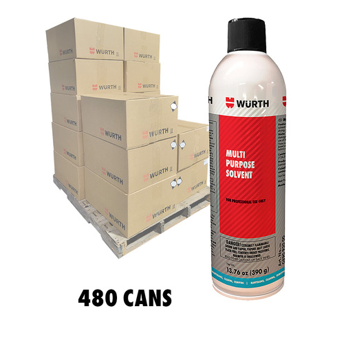 Multi-Purpose Solvent Half Pallet 480 cans | Wurth USA