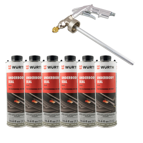 6 Stone Guard Pack Black with Schutz Gun Package Deal | Wurth USA