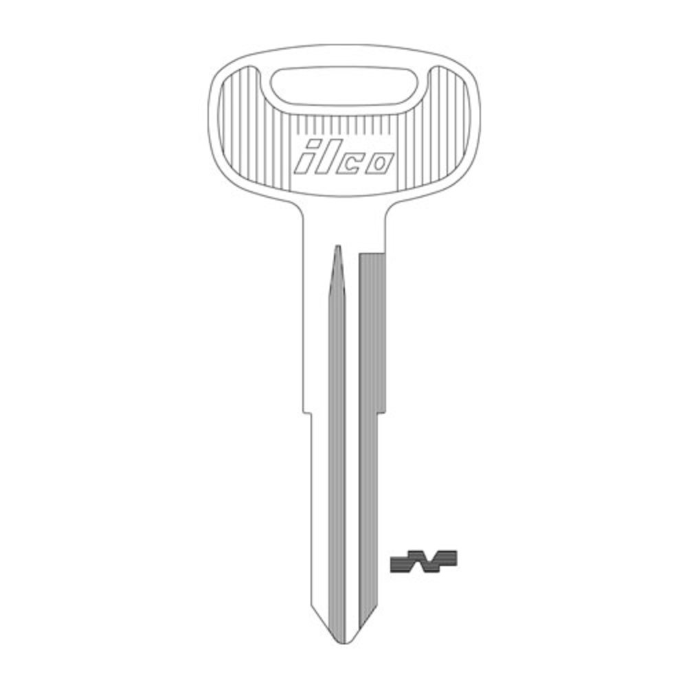 Key Blank Hn3 For Hino Truck | Wurth USA