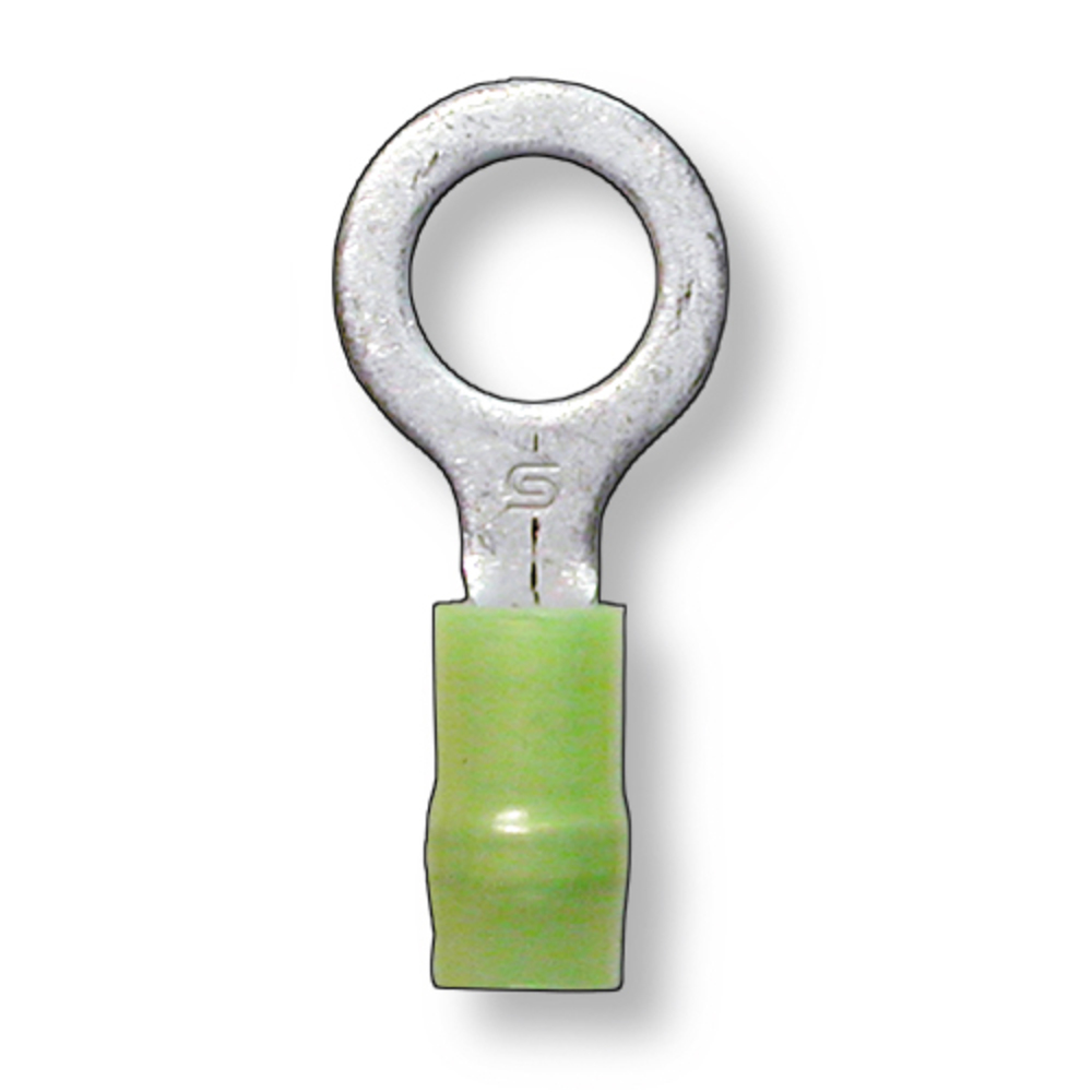 Nylon Ring Connector 3/8 Yellow | Nylon | Insulated Electrical ...