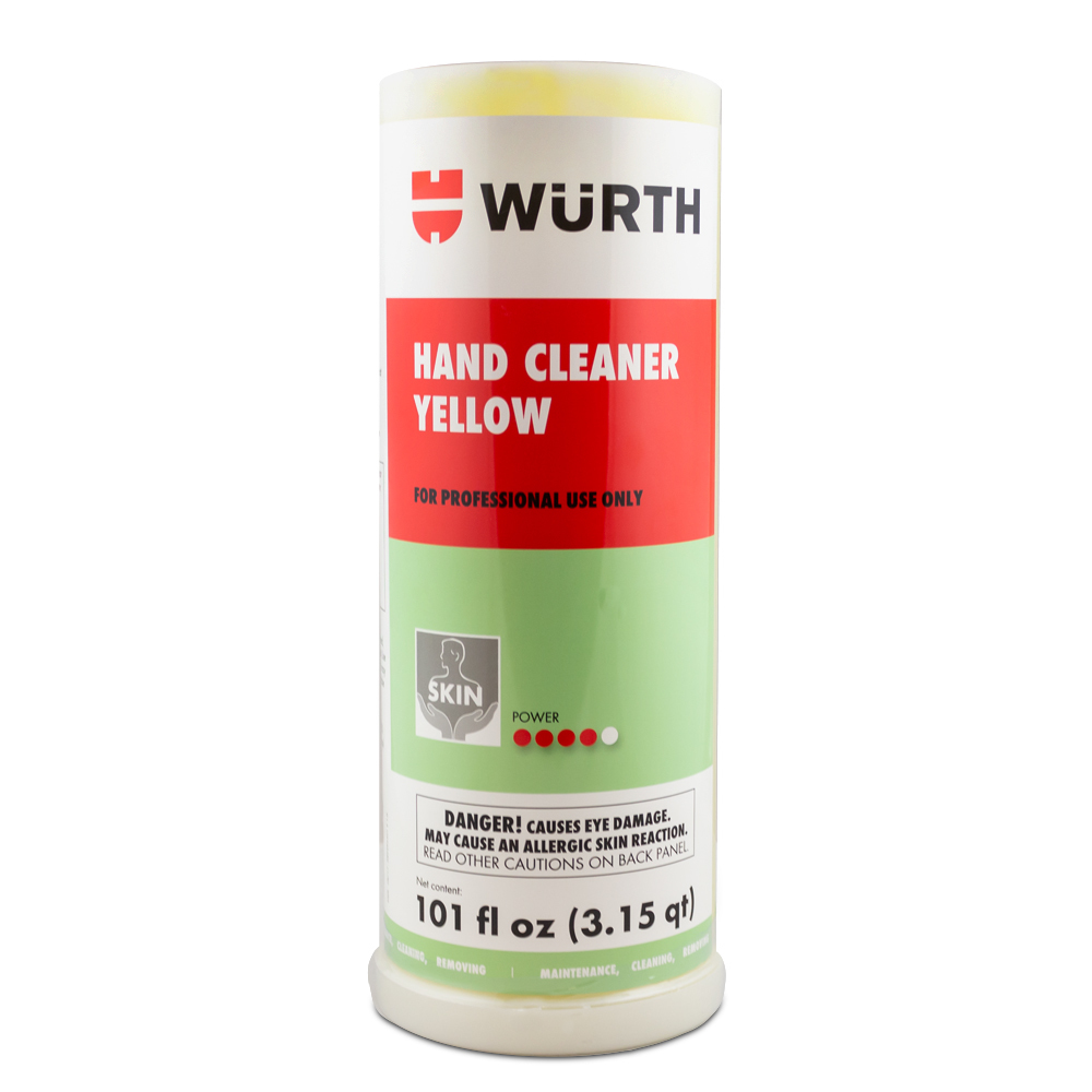 Hand Cleaner Yellow 3 Liter Touch-Free Container | Wurth USA