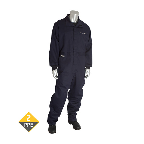 PIP® AR/FR Dual Certified Coveralls - 13.2 Cal/cm2 - 5X | Body ...
