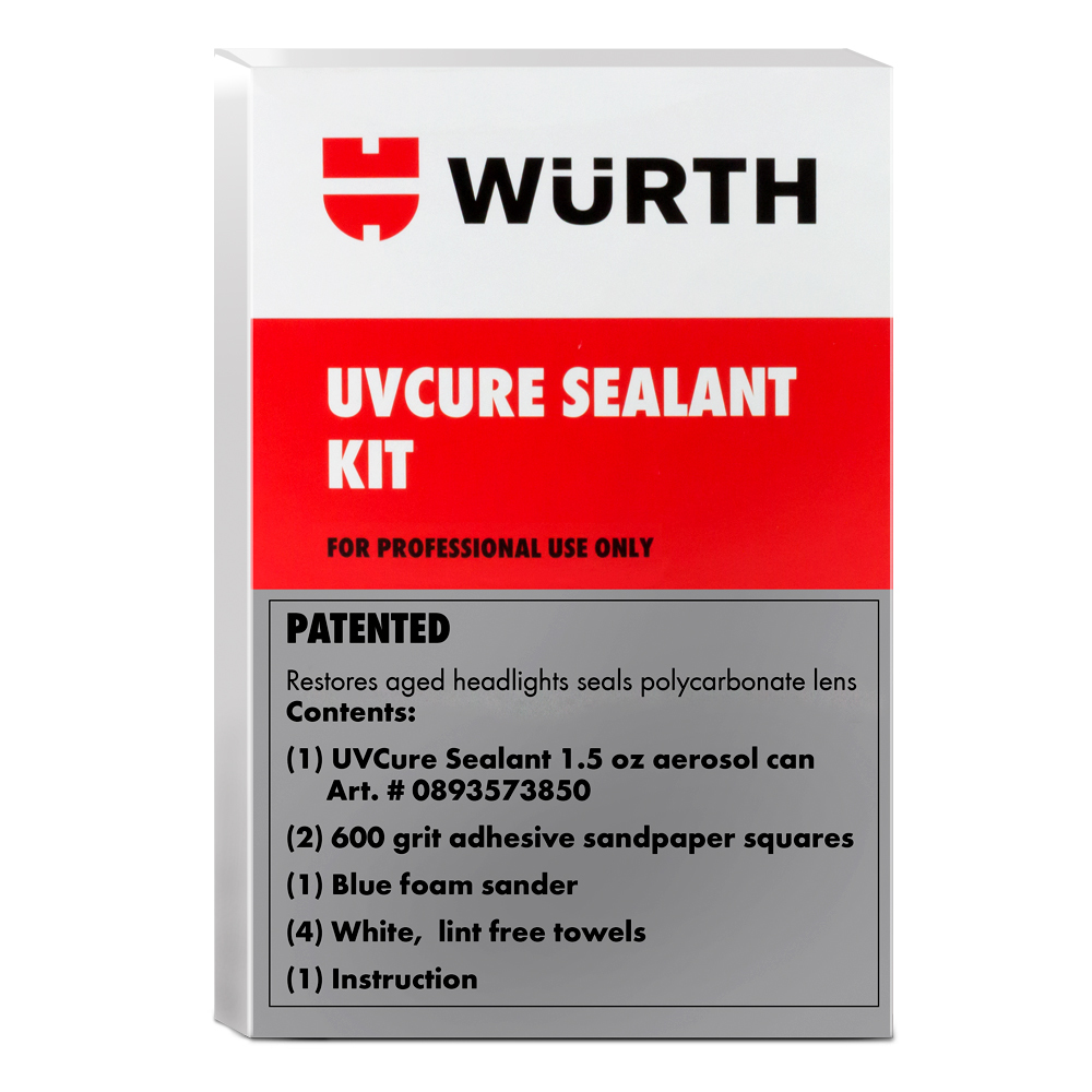 Headlight Restoration UVCure Sealant Kit | Clear Coat | Paints ...