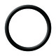 Metric Buna-N Rubber O-Ring 14mm Inner Diameter X 18mm Outter Diameter ...