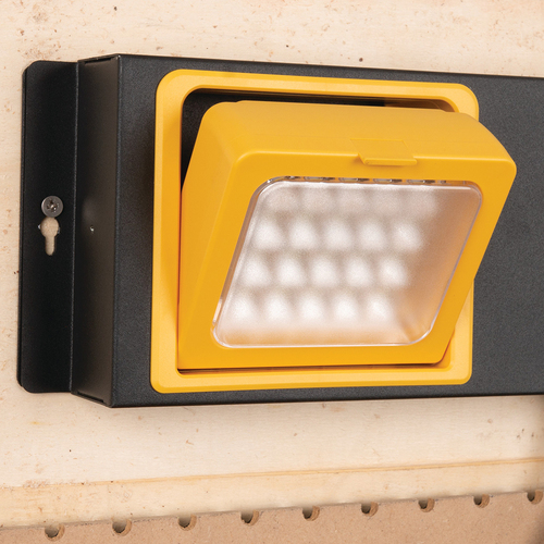 Heavy-Duty Workbench Power Strip Station With 2 LED Work Lights and ...