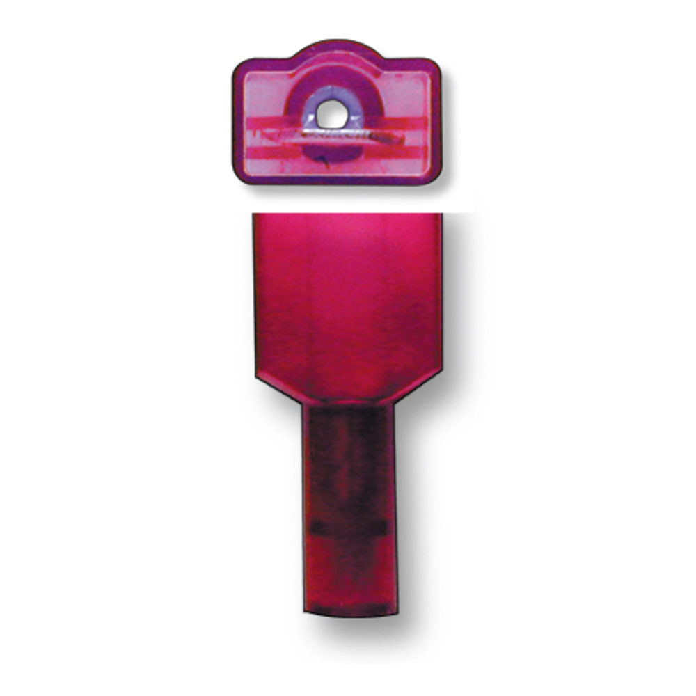 Red Male Spade Connector Fully-Insulated 1/4 | Nylon | Insulated ...