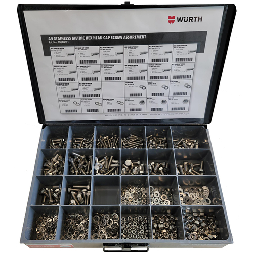 A4 SS METRIC HX HEAD CAP SCREW ASSORT | Machine Screws | Screws | US ...