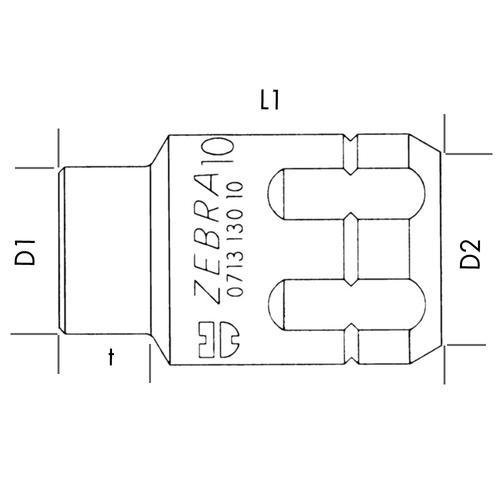 ZEBRA Pass-Through Ratchet - Powerdriv® Hexagon Socket - 18mm | Wurth USA