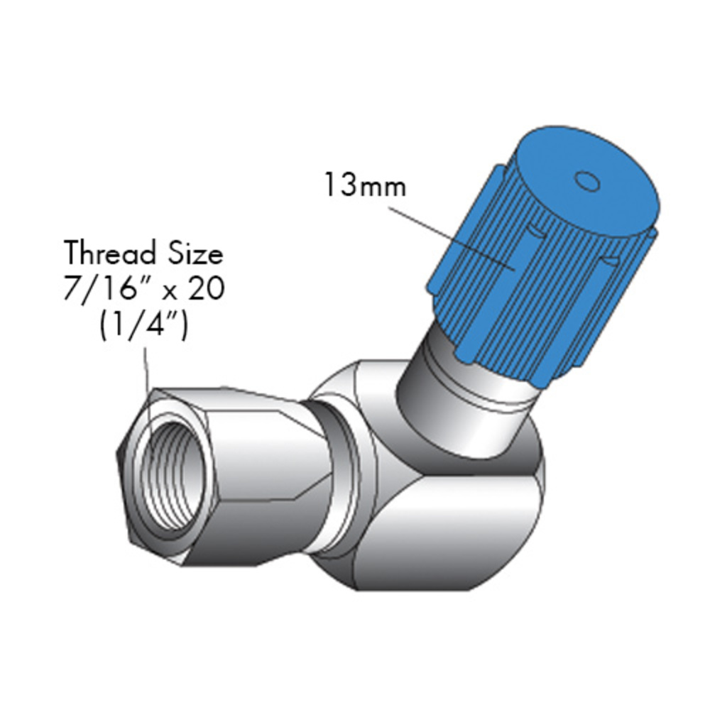 Elbow 13M 1/4 R134 Adapter | Wurth USA