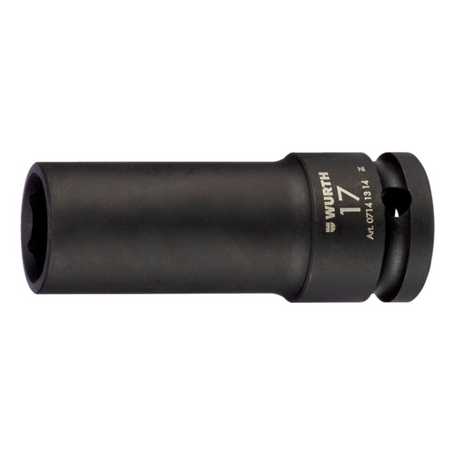 1/2 Inch Impact Socket Metric - Long - 17mm | Wurth USA