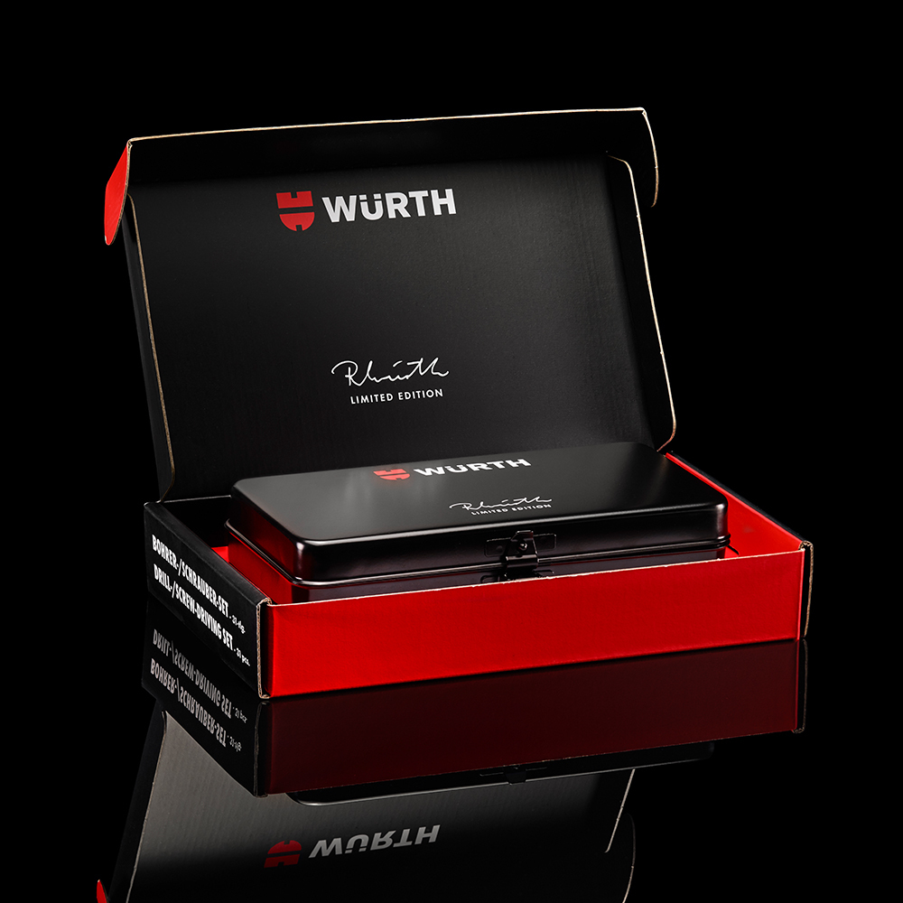 2020 Reinhold Würth Limited Edition - 31 Piece ZEBRA Drill ...