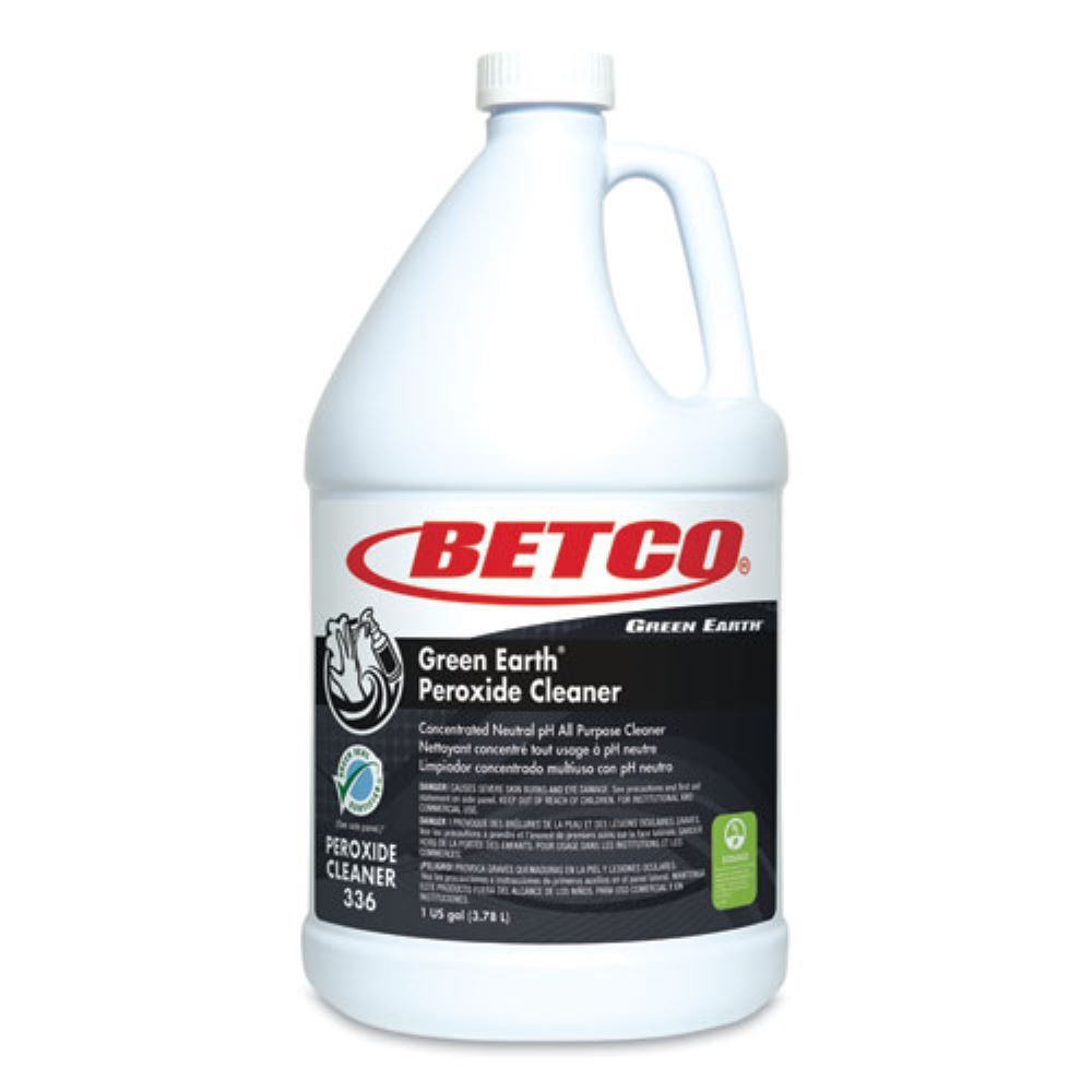 Green Earth Peroxide Cleaner, Fresh Mint Scent, 1 gal Bottle, 4/Carton ...